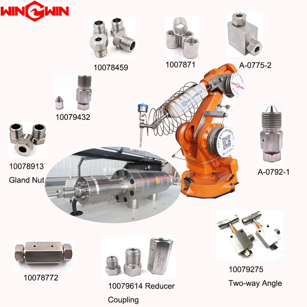 Water Jet Part Hp Adapter Cone 10079291 Hand Valve 10078749 Fittings ...