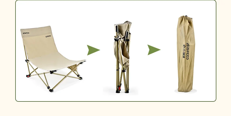 Hispeed Zhejiang Jinhua Camping Chair Warm Adjustable Black Metal ...