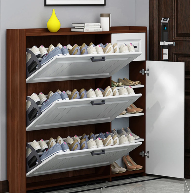 Iron Bracket Hinge Folding Shoe Rack Hardware for Cabinet