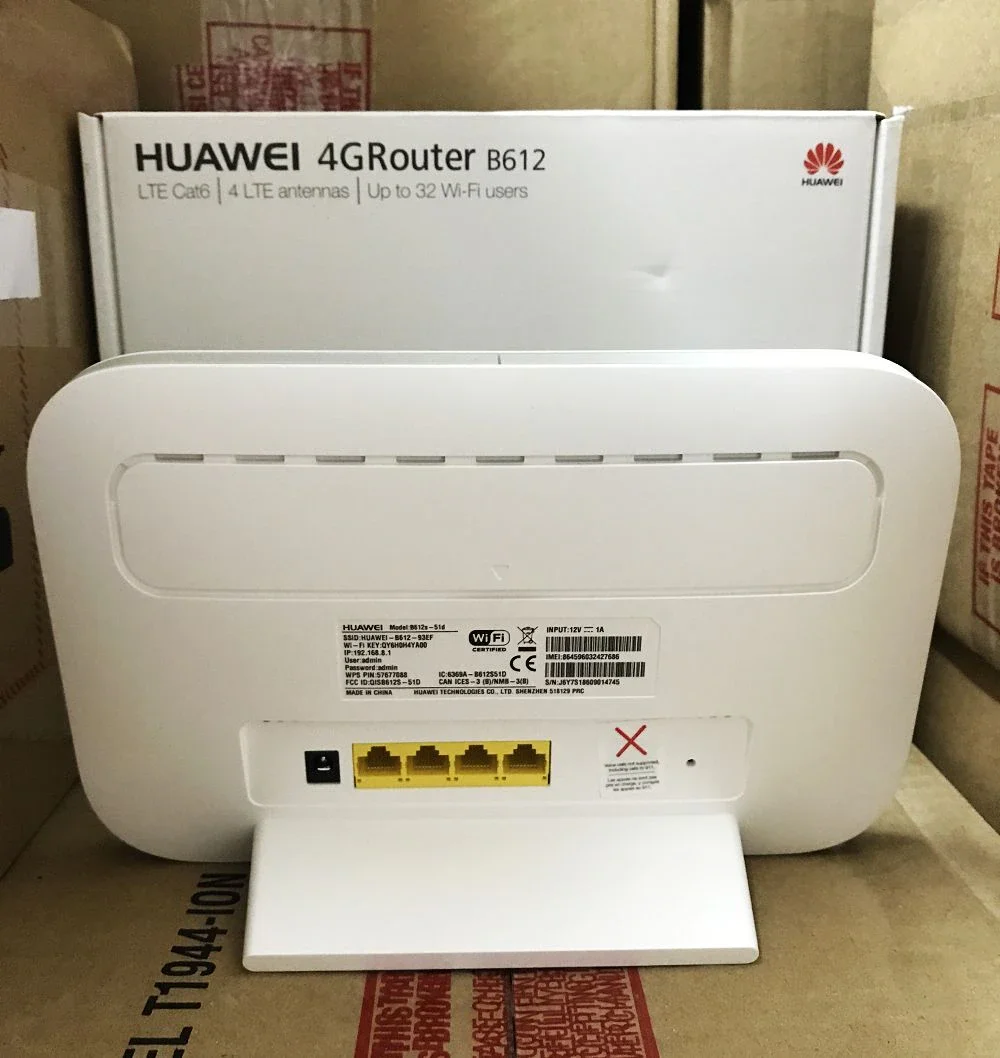 Huawei B612s-51d 4G LTE CPE Router - GSM Unlocked, 300 Mbps Mobile Wi ...