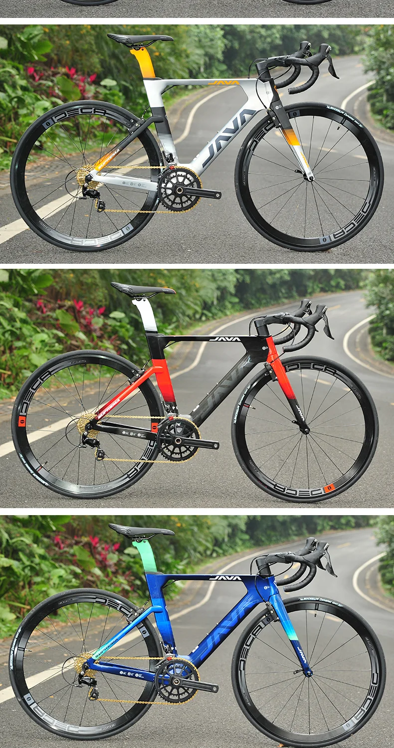 Java Suprema Carbon Fiber Road Race Bike Gravel 105 Groupset Wholesale ...