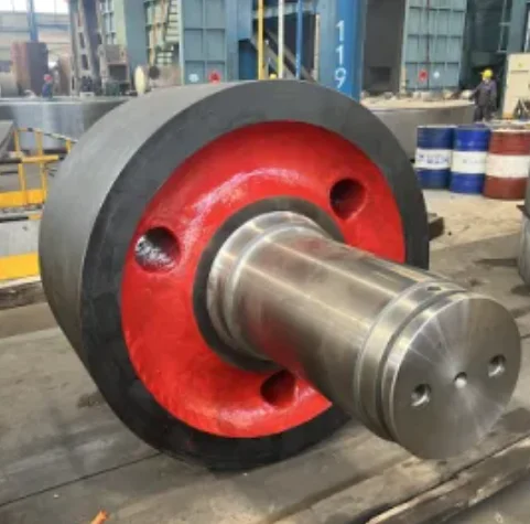 2024 OEM Forging Turning Large Alloy Steel Rotary Kiln Large Support ...