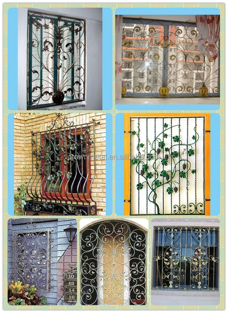 Simple Iron Window Grill Design - Modern & Secure Solutions