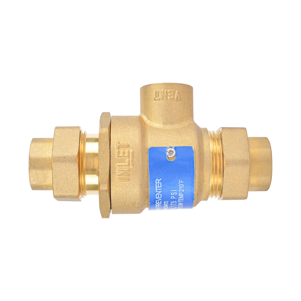 Brass Intermediate Atmos Vent Plumbing Backflow Preventer Check Valves ...