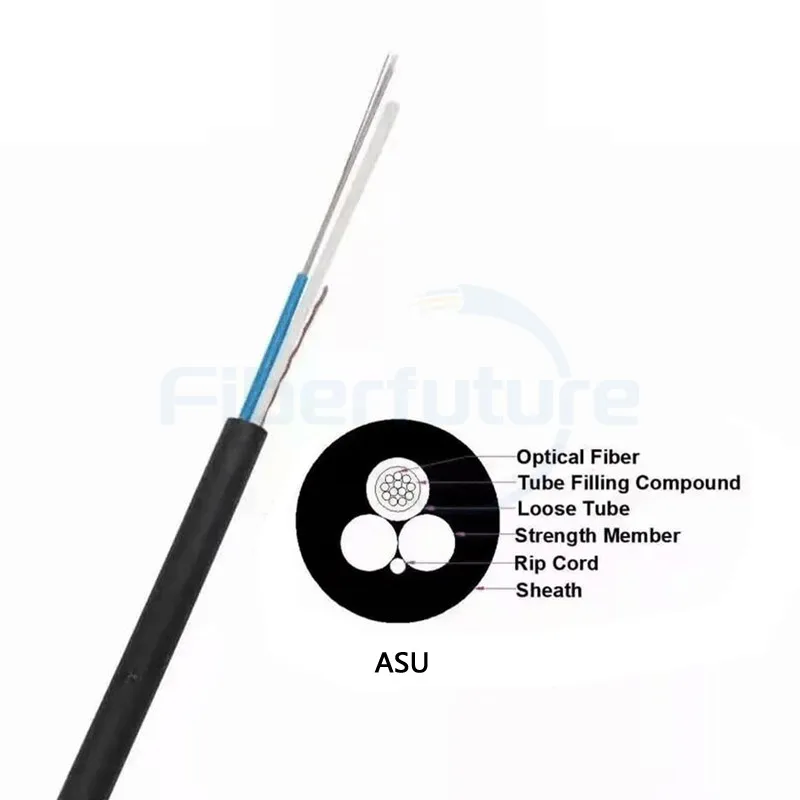 Anatel Asu Cabo De Fibra Optica Asu80 Asu 120 6fo 12fo 4 6 8 Hilos 12 ...