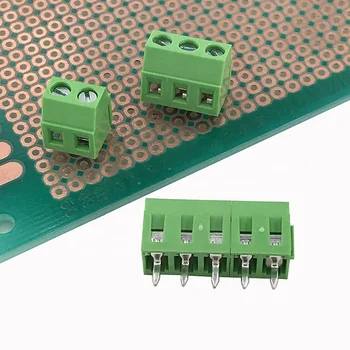 3.81mm Pitch Pcb Mounted Screw Terminal Block Connector Can Be Spliced ...
