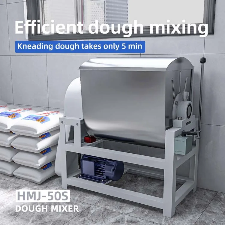 Professional 100kg Commercial Dough Mixer for Bread Factory