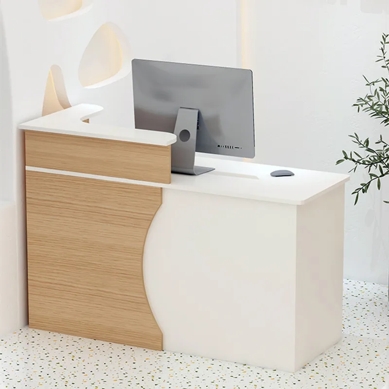 Simple Design Modern Small White Wood Salon Restaurant Furniture ...