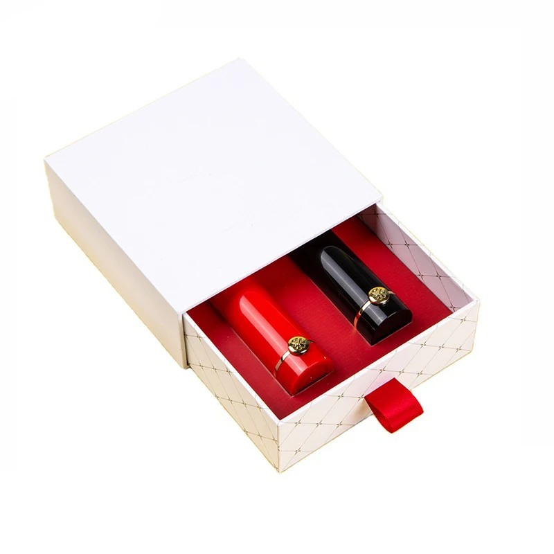 Custom Size/logo Paper Luxury Cosmetic Lipstick Lip Balm Gift Box Set ...