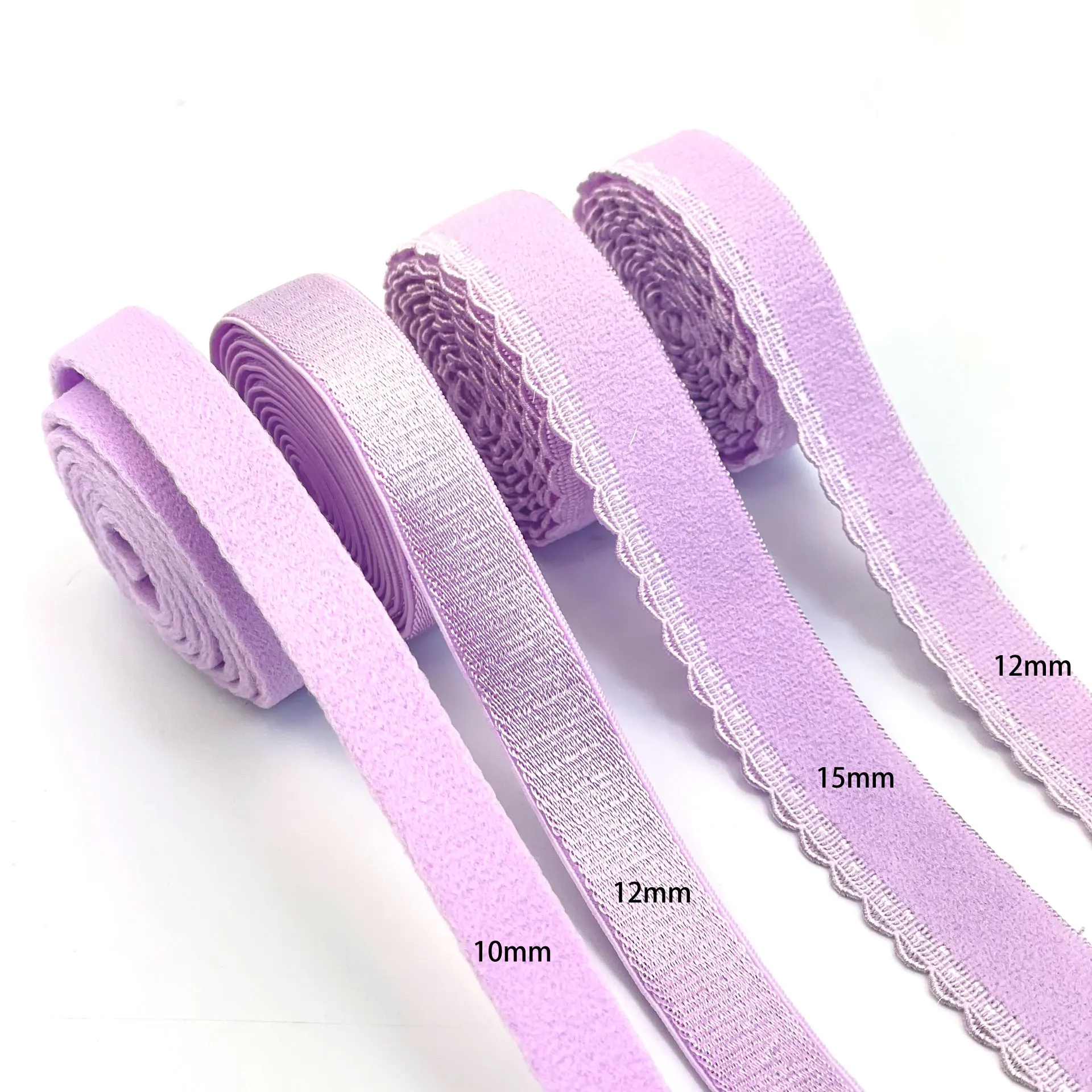 Custom Colors Satin Elastic Strap Bra Webbing Shoulder Strap - Buy Bra ...