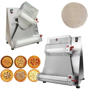 15 18 Inch Electric Automatic Pizza Dough Roller Machine Rolling Pizza ...