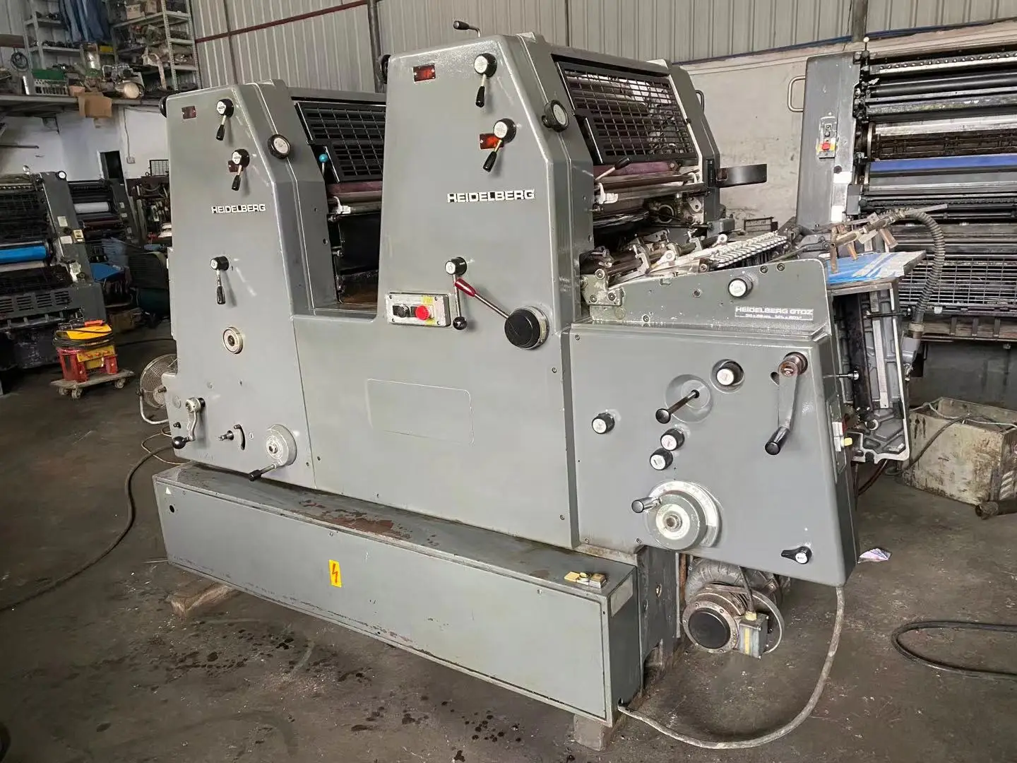 Used Heidelberg GTO52 Two-Colour Offset Printer - OEM | Wholesale