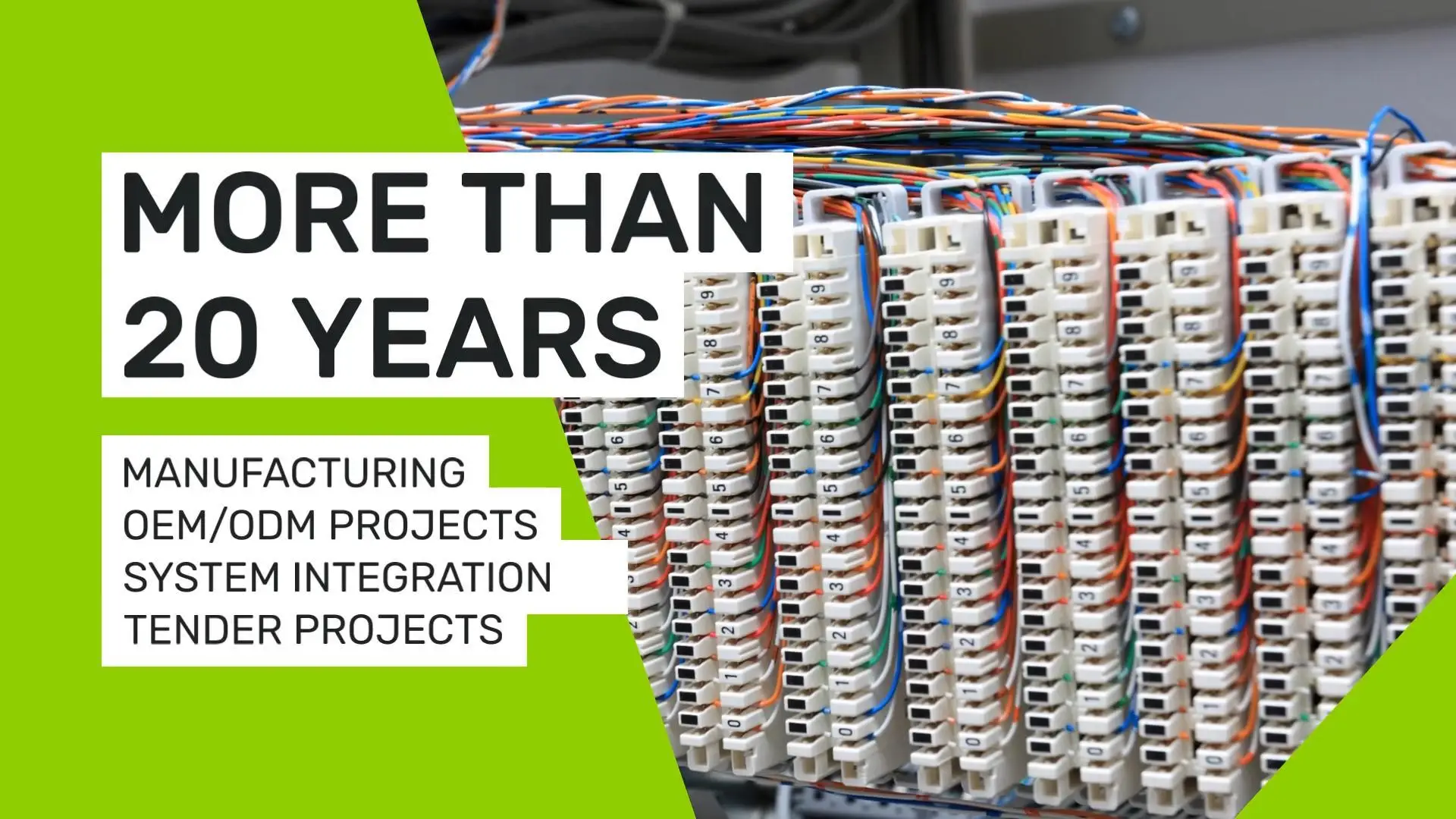 TAEPO Krone Connector - Reliable Telephone MDF Terminal Blocks