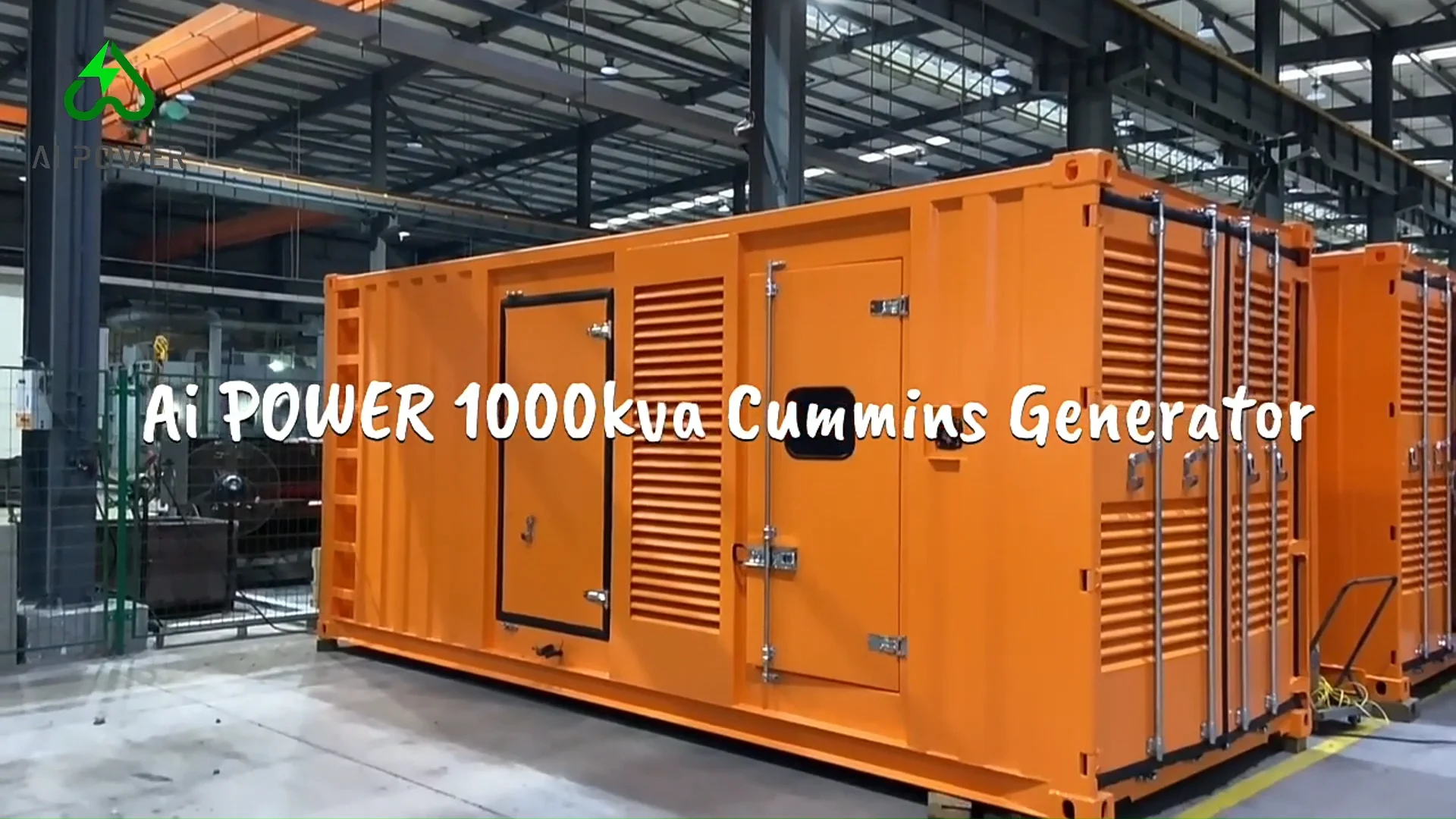 Generador Electrico 1000kw Electric Container Type Silent Type Open ...