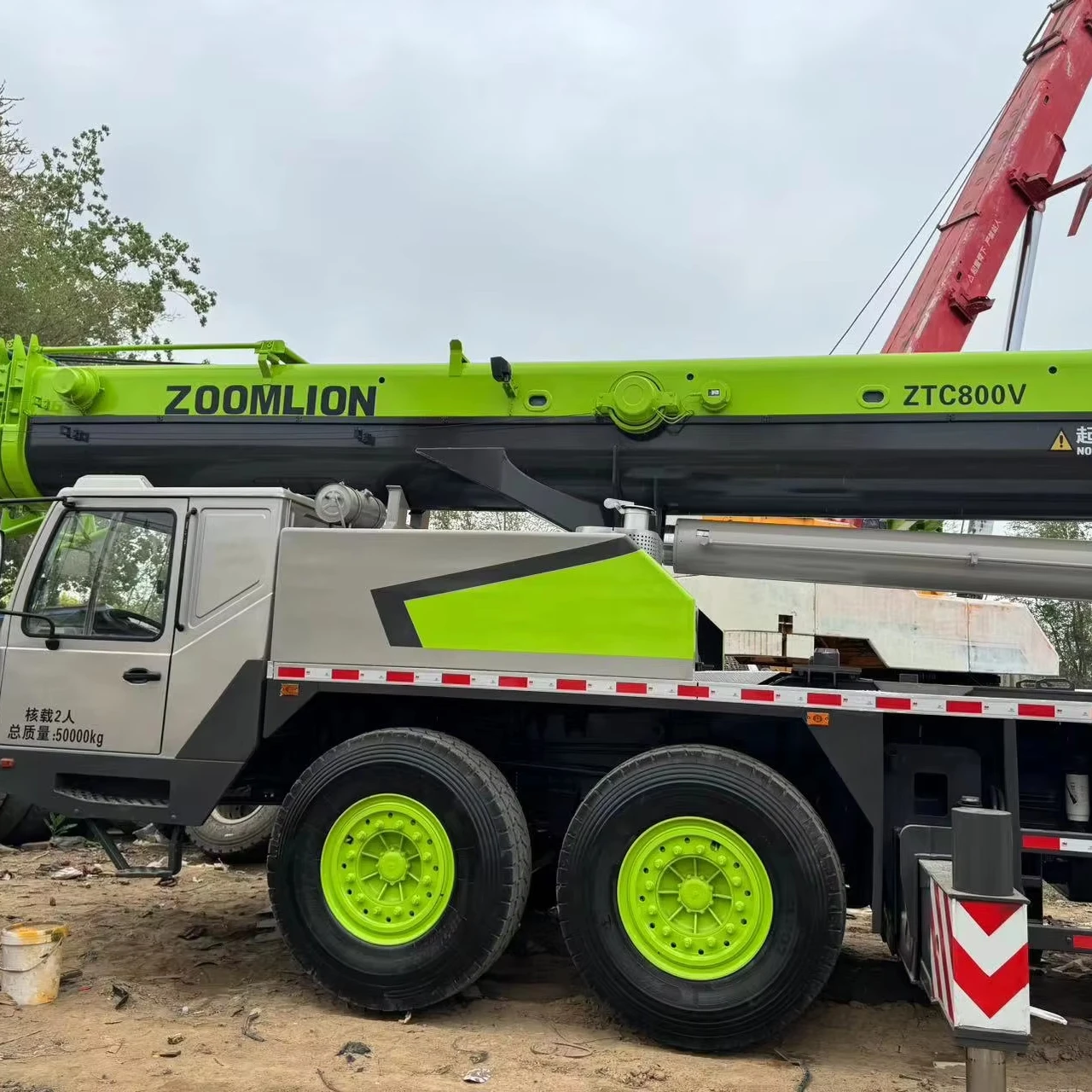 Zoomlion 80 Tons Hydraulic Mobile Crane Truck Crane Ztc800 - Buy Used ...