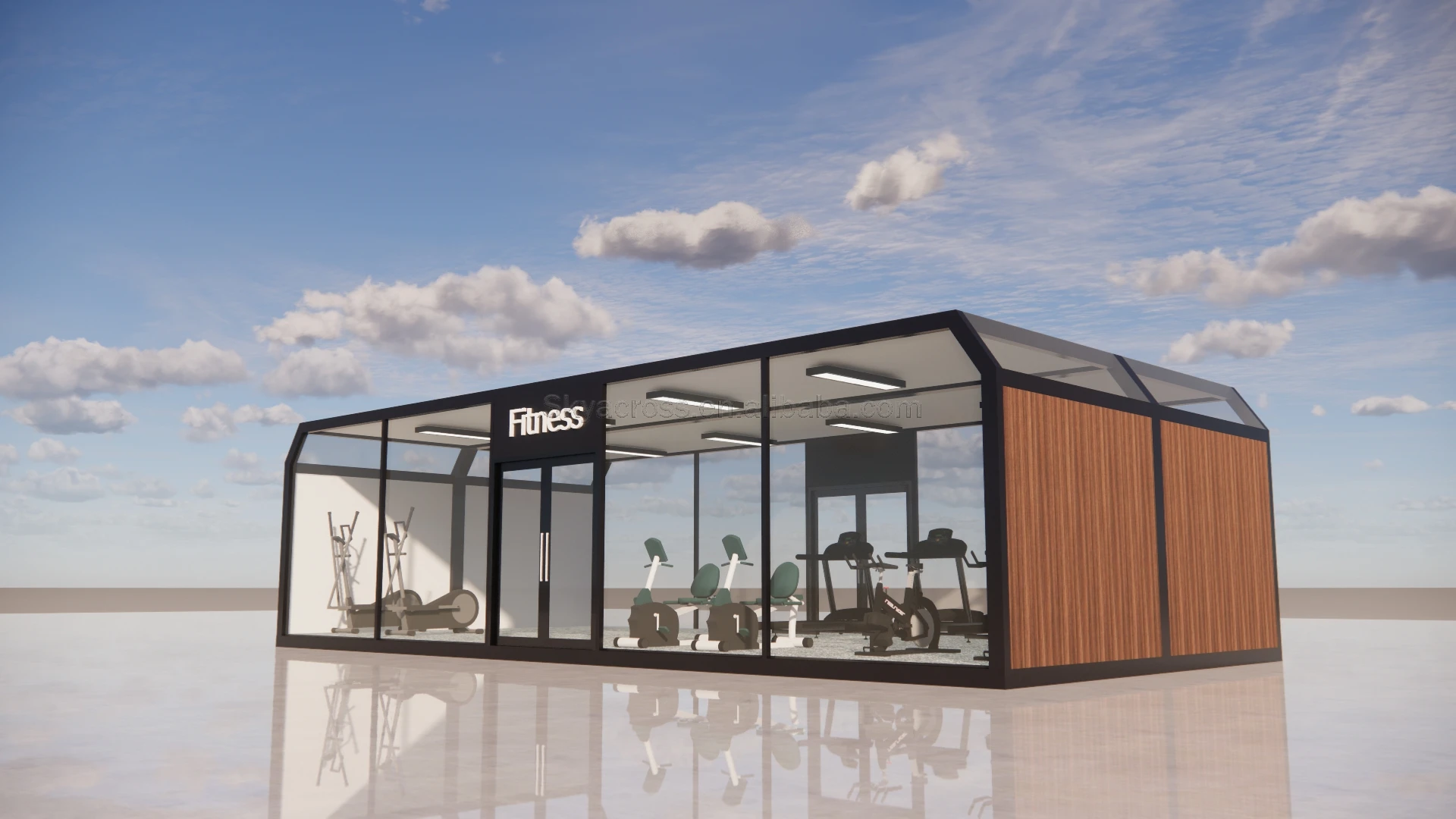 Modern Prefabricated Building - Versatile Outdoor Solutions