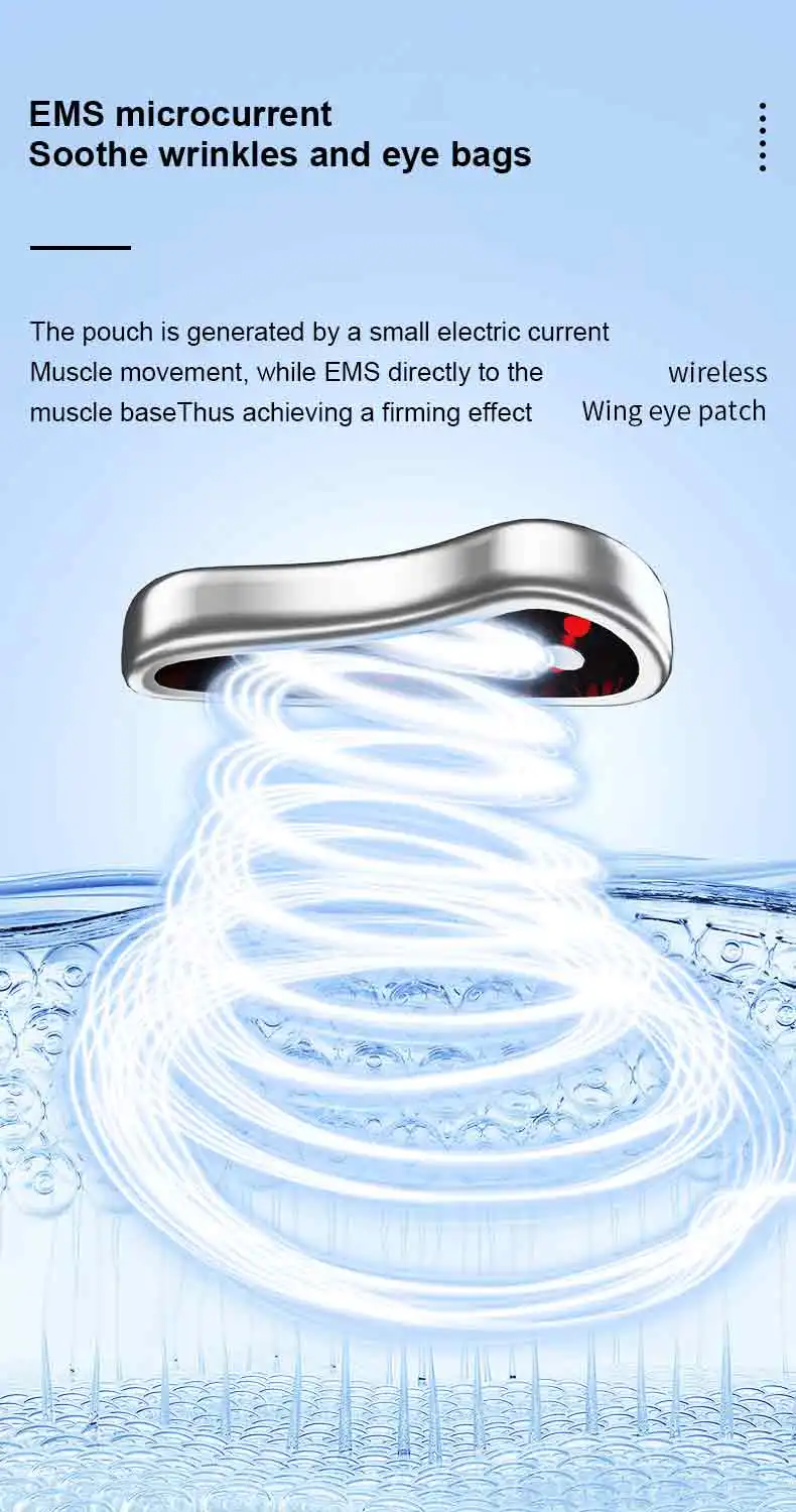 Hand Free Dark Circles Eye Bag Removal Under Eye Care Red Light Therapy ...