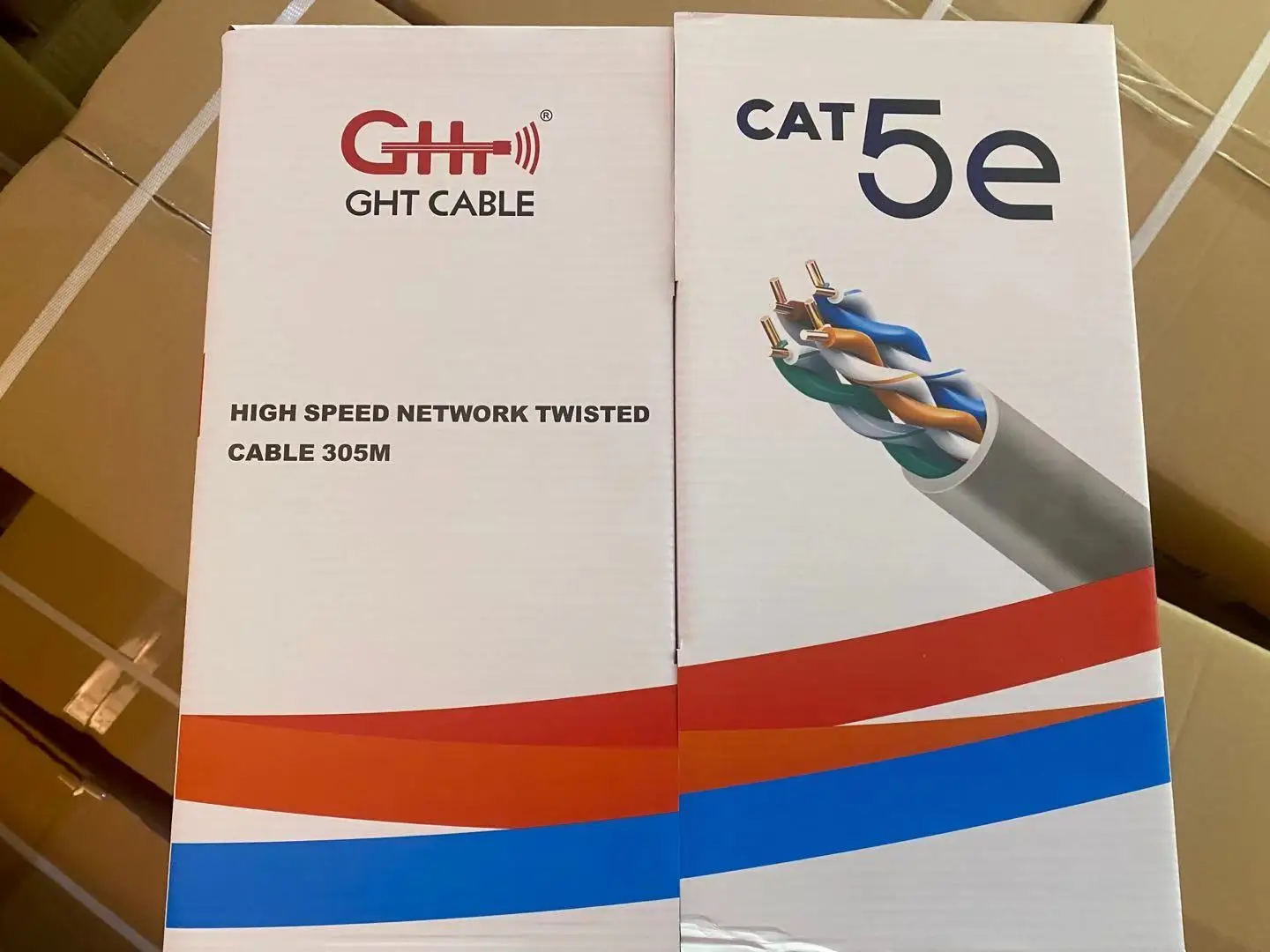 Solid Copper Cat5e/cat6/cat6a/cat7 Cable Price Per Meters Communication ...