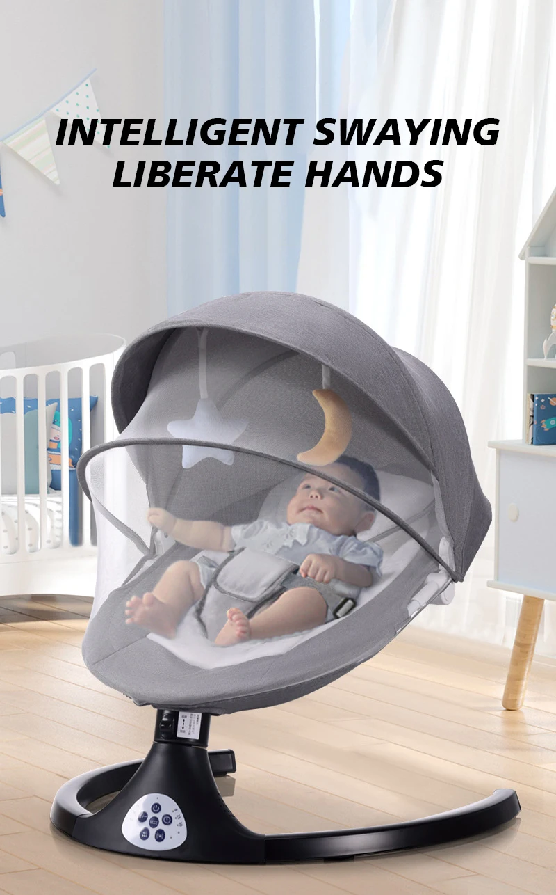 China Baby Bouncer Electric Cradle Rocker With Toys - Buy Baby Bouncer ...