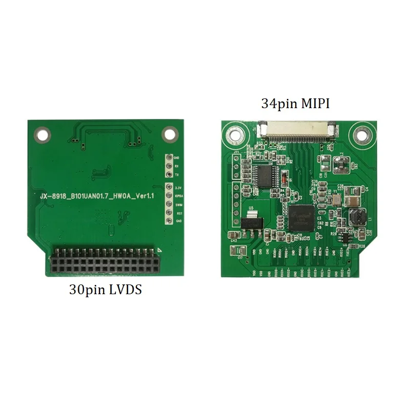 LVDS to MIPI LCD Converter Board - Control Signal Interface