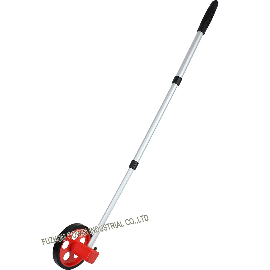142mm Wheel Diameter Surveying Instruments Rolling Walking Distance ...