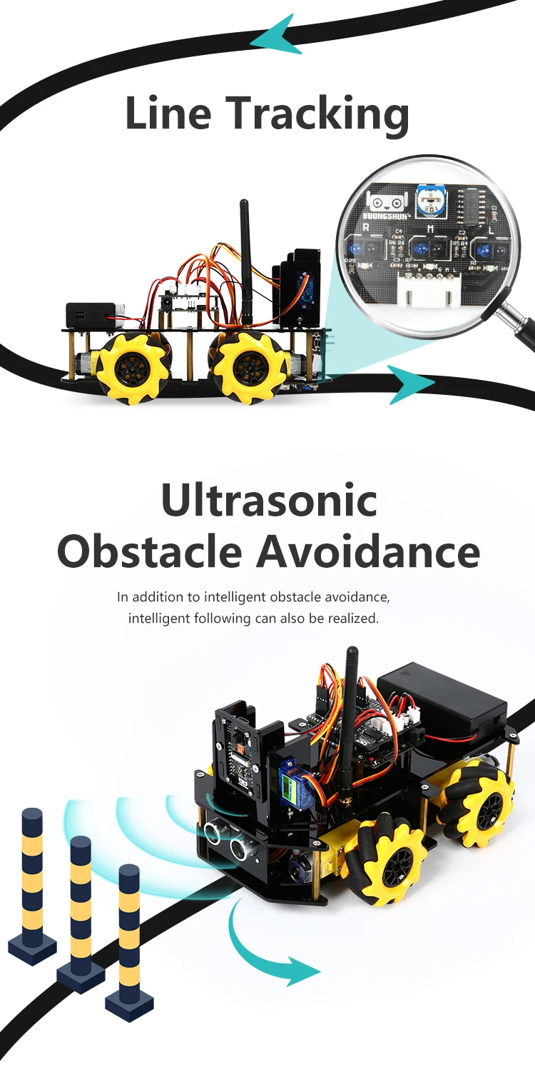 Robotlinking Esp32cam 328P Robot Kit - Open Source Development