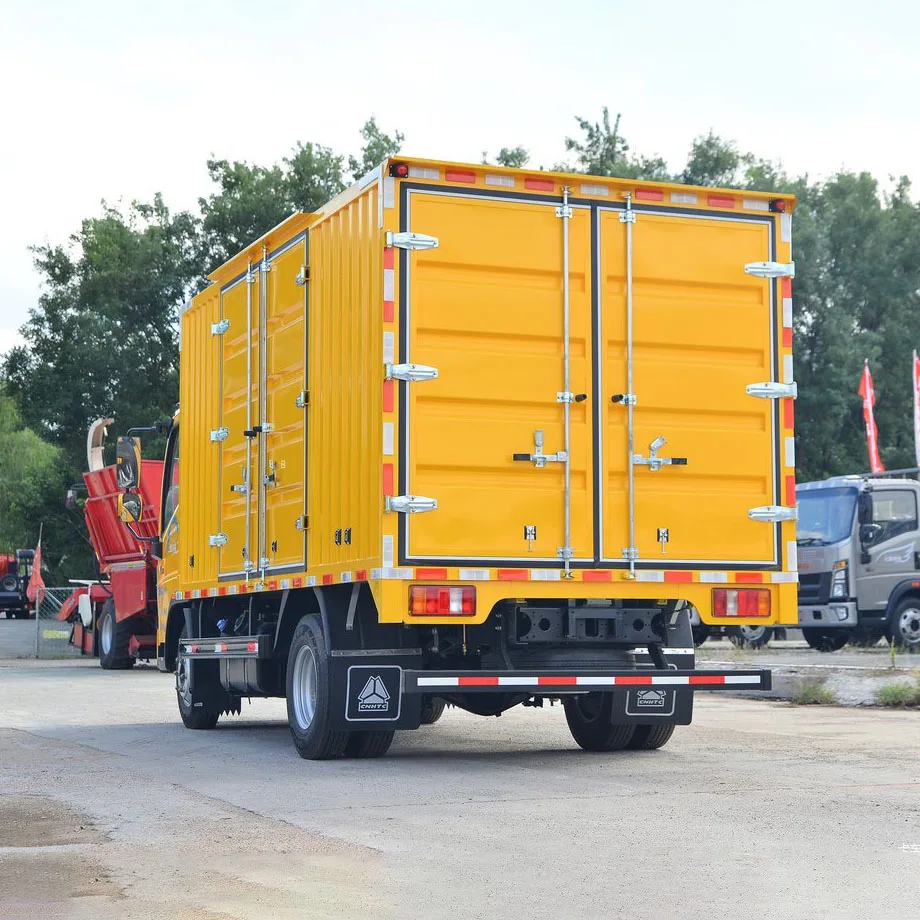 Sinotruk Light Truck Howo Lhd 3 Ton 4x4 Cargo Van Light Truck For Sale ...