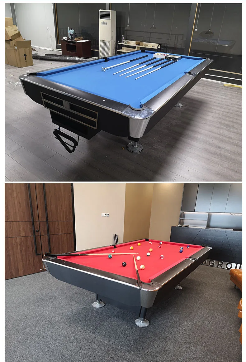 Cheap American Style Ball Return System - Solid Wood Pool Table