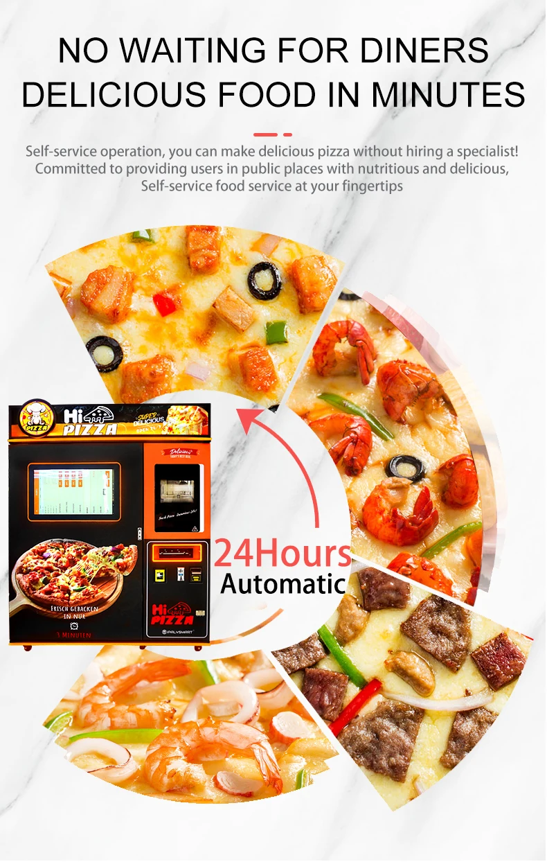Cheese Pizza Machines Automatic Fast Pizza Making Machine Industrial ...