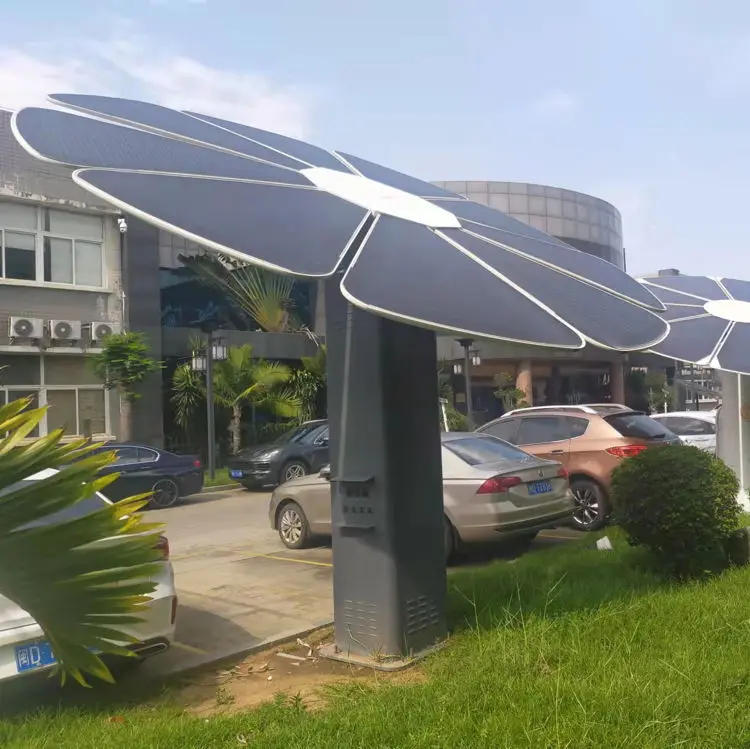 Outdoor Garden Smart Solar System Domestic Photovoltaik-carport ...