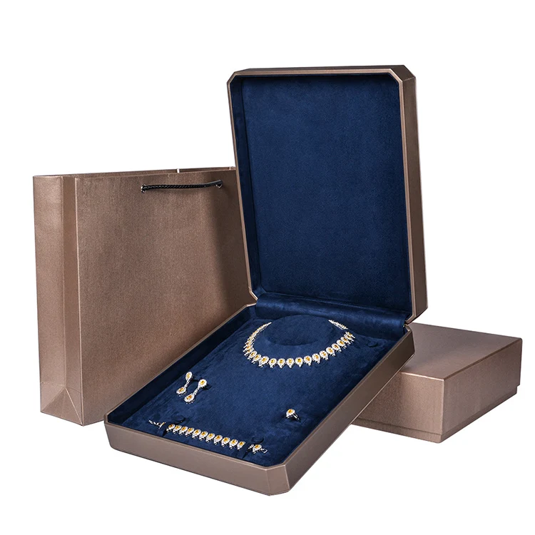 Luxury Pu Leather Jewelry Box - Custom Design & Packaging