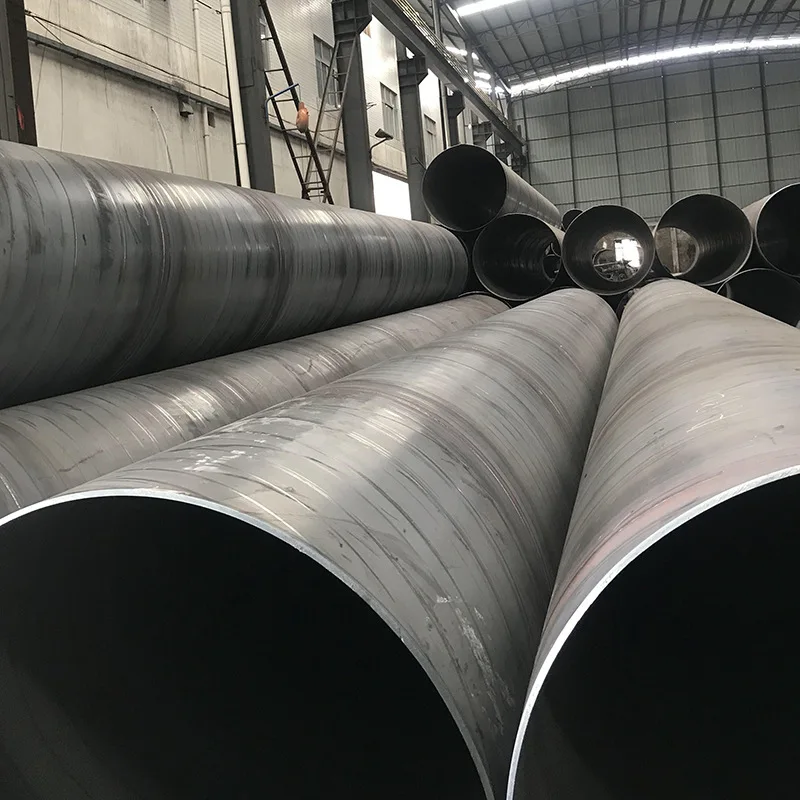Hot Rolled Submerged Arc Welding Spiral Welded Pipe API 5L X60 X70 Ssaw ...