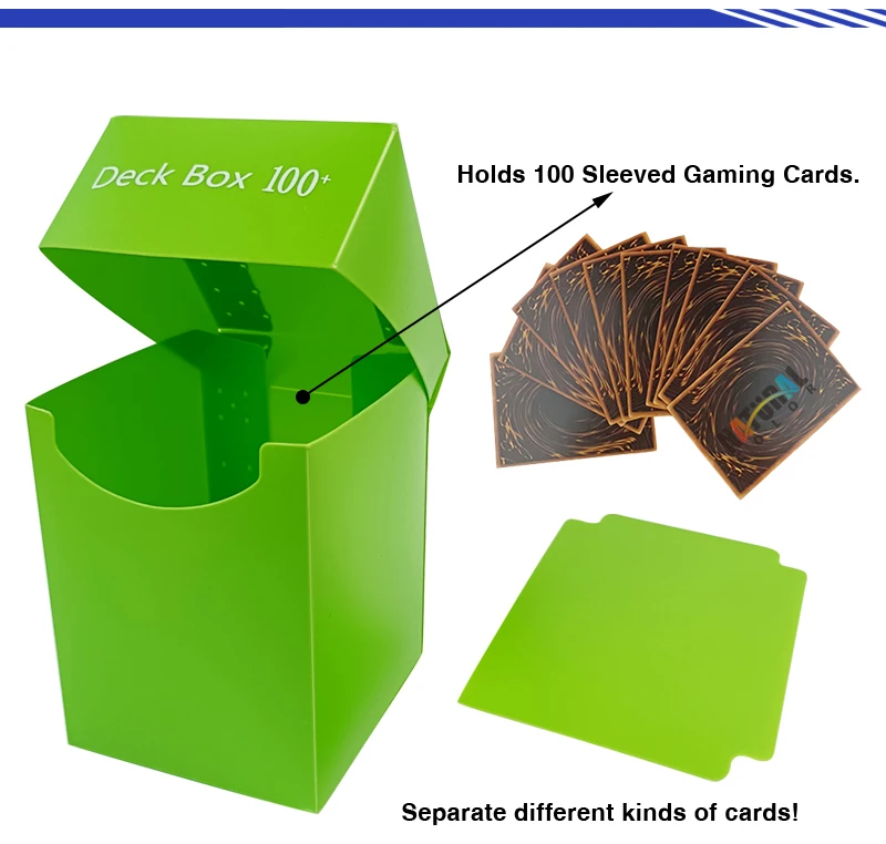Custom Holder 400+ TCG MTG Yugioh Game Deck Box Protector Tipper Poker ...