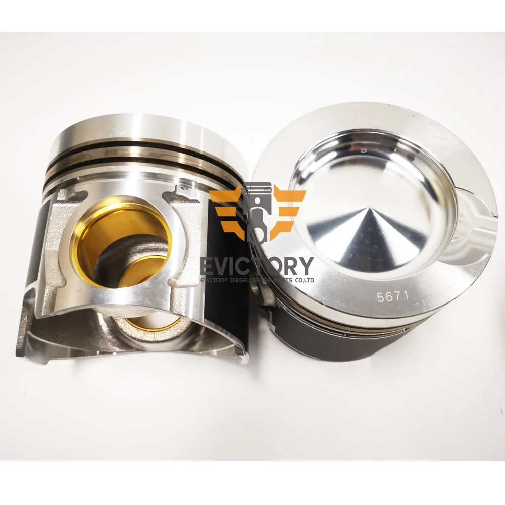 For Mitsubishi 6m70 Cylinder Piston Me351863 Excavator Engine - Buy ...