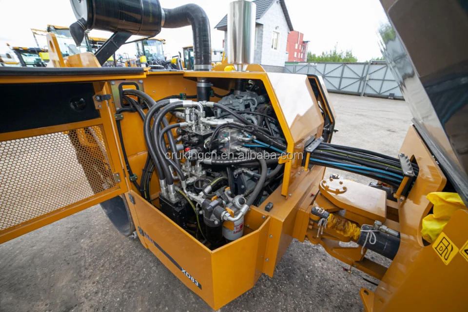 Double Drum Vibratory Roller Earth Compactor 8ton Hydraulic Road Roller ...