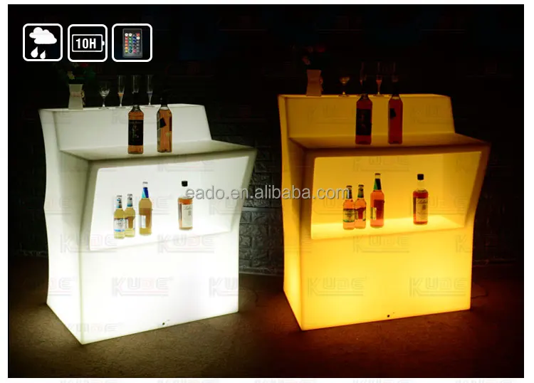 Home Bar Counter Portable Bar Counter Light up Bar Counter 16 Color ...