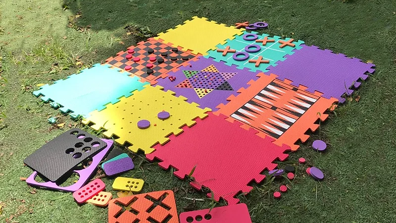 Garden Eva 5 In 1 Mat Games Outdoor Portable Mat Game Set Multi ...