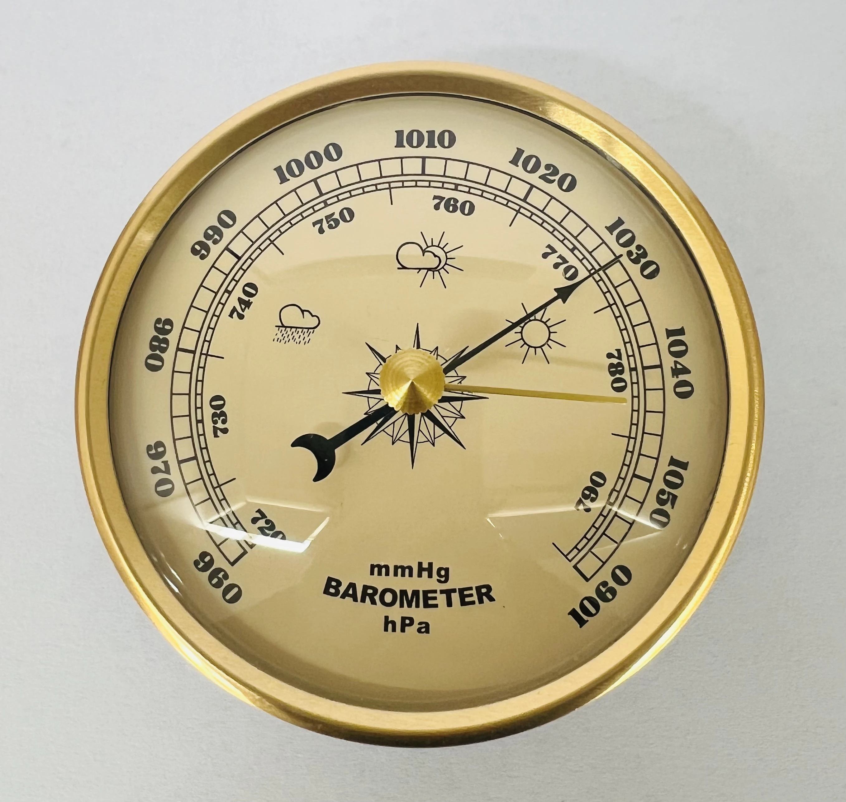 Ambient Weather DWS315 Thermometer Barometer Hygrometer with Cherry ...