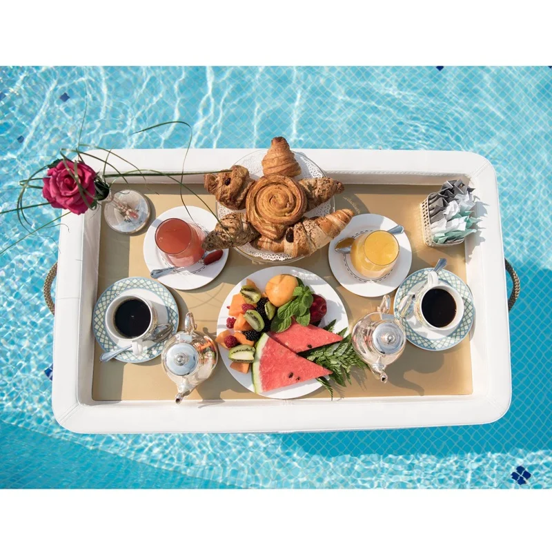 In Water Floating Tray for Ledge in Pool Floating Tray Food Tray ...