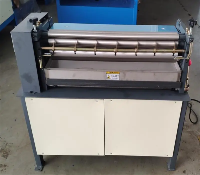 Hot Melt Glue Machine/Paper Gluing Machine with Hot and Cold Glue/Paper ...