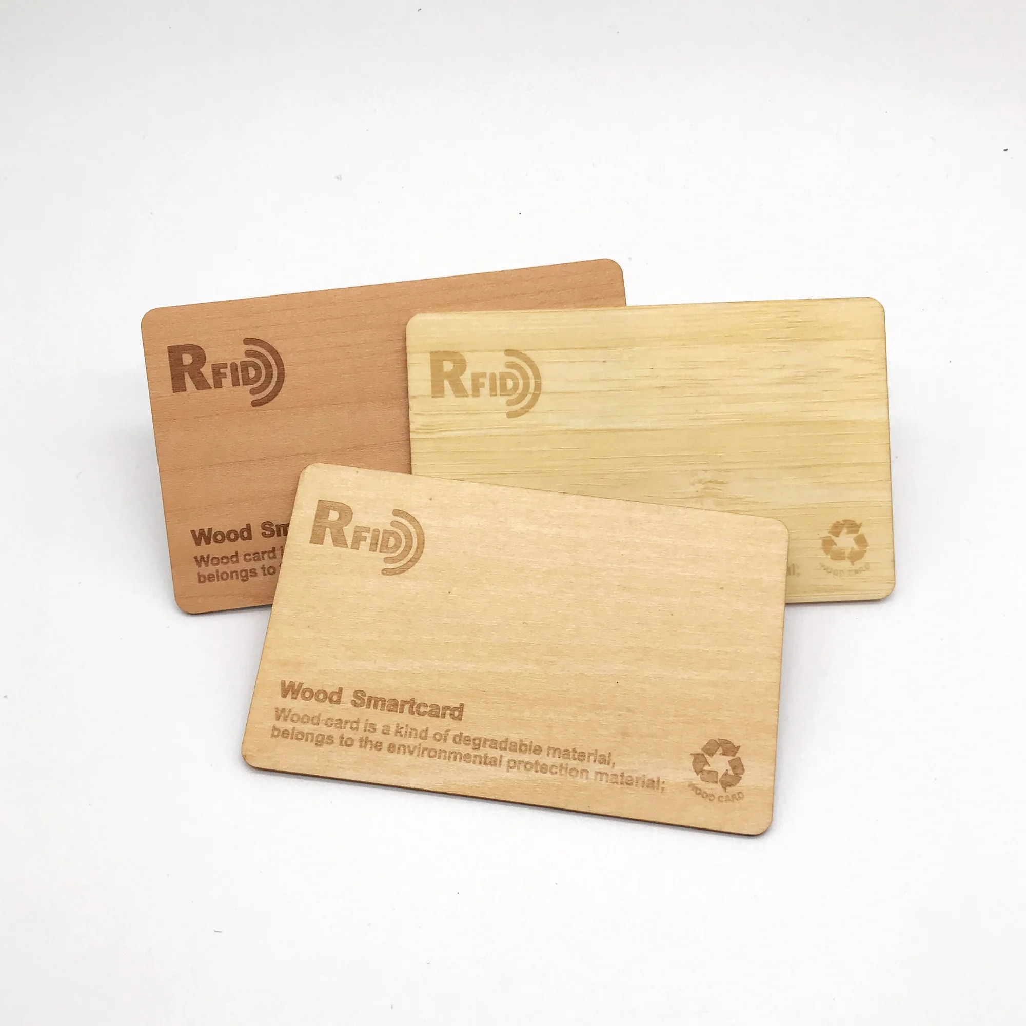 Customized Wood Nfc Business Card - Buy Nfc Business Card,Bamboo Wood ...