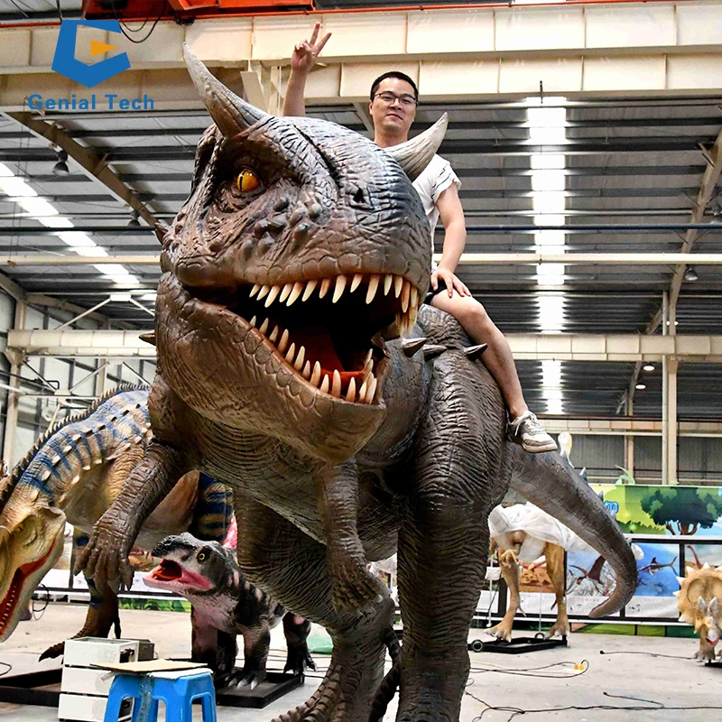 SG-KN-2101702 - Lifelike Carnotaurus Dinosaur Animatronic
