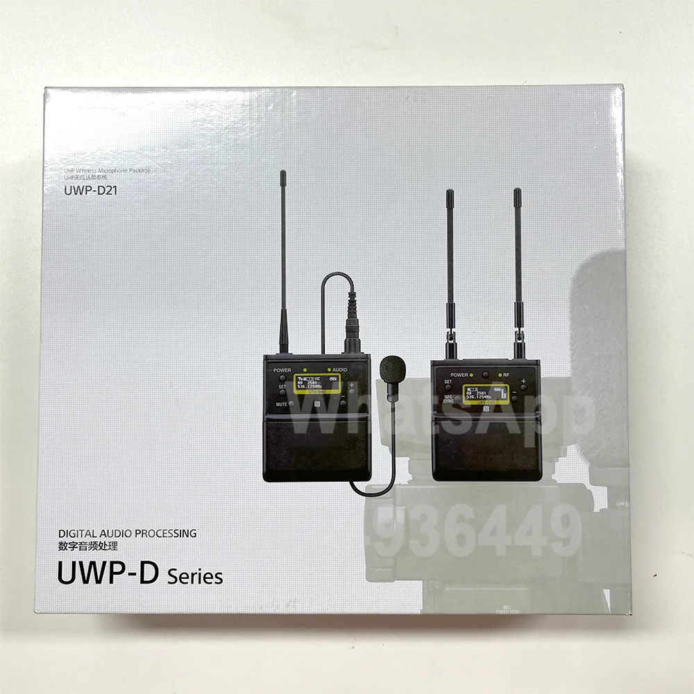 UWP-D21 Wireless Microphone - Clear Sound for DSLR & More