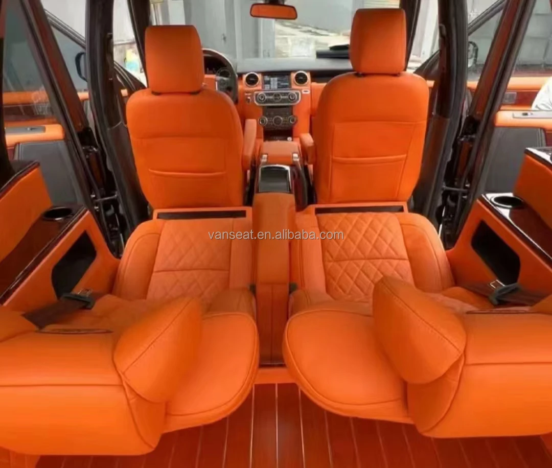 Custom SUV Modified Luxury Console Armrest VIP Car Interior Rear Seat ...