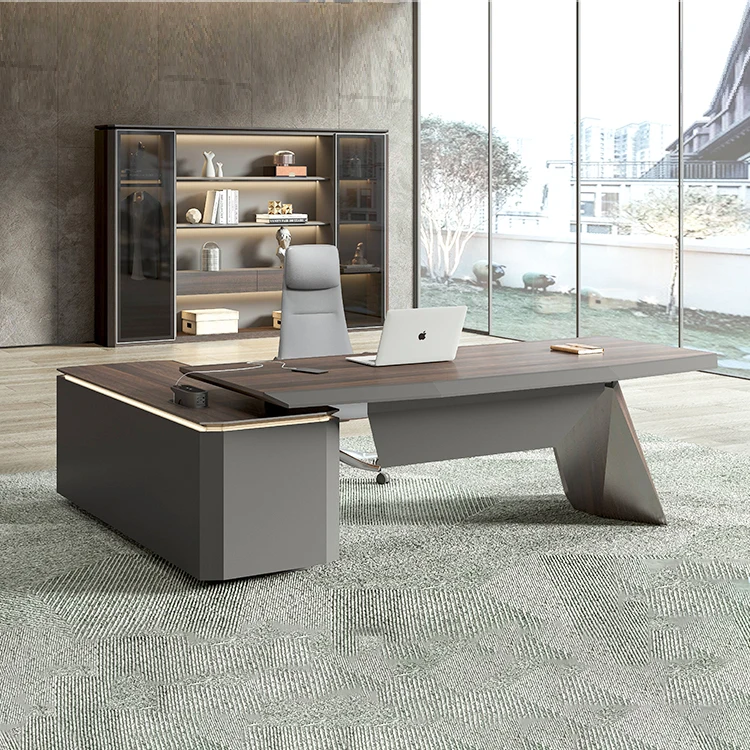 High-end Office Furniture - Adjustable Height Executive Desk