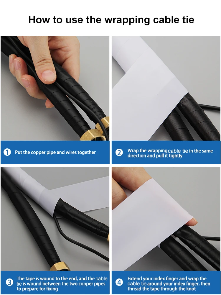 Air Conditioner Copper Pipe Bandage Tape Insulation Pipe Wrapping Tape ...