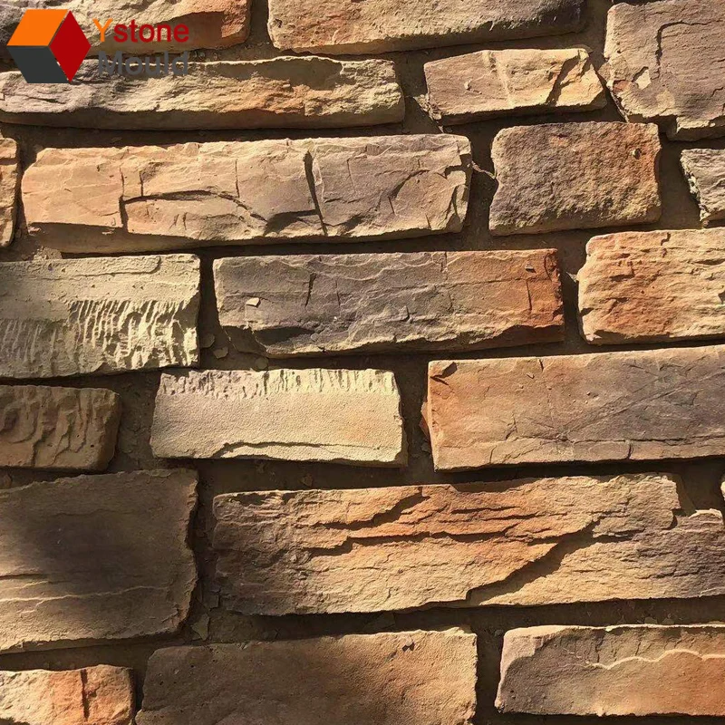 Cast Concrete Stone Veneer Molds for Decorative Bricks