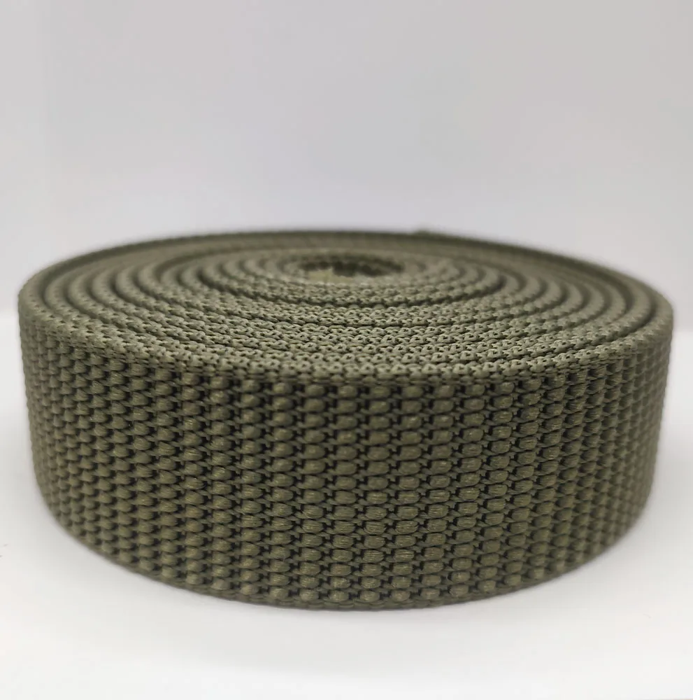 32mm Webbing Belt Fabric Rolls - Customizable Polypropylene