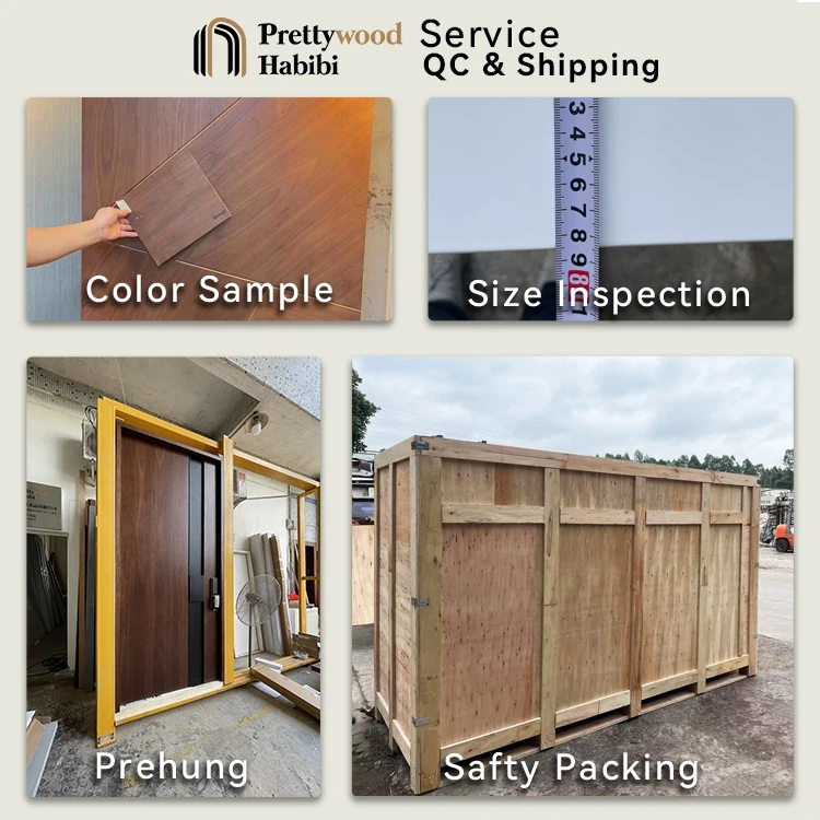 Prettywood Door Color Sample Small Door Full Set Hardware Model Sample ...