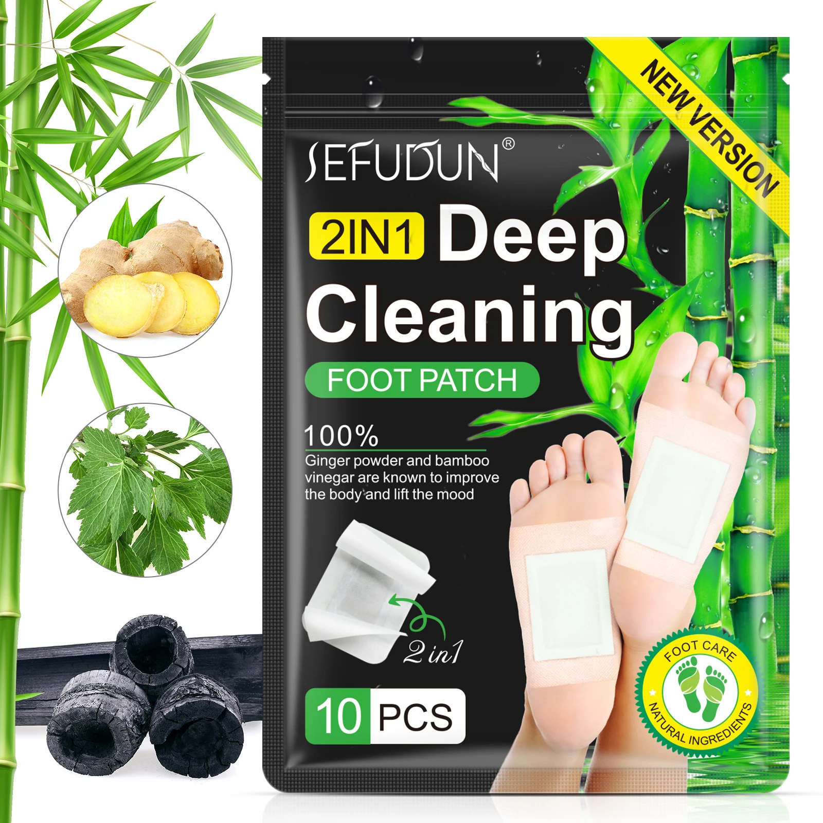 SEFUDUN Foot Detox Pads - Enhance Foot Care & Relaxation